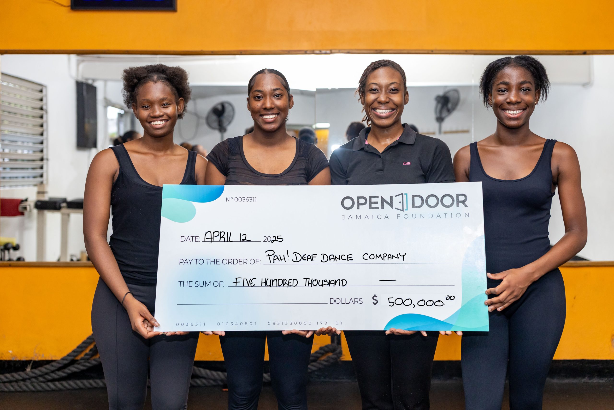 ODJF Donates $500,000 to PAH! Deaf Dance Company — Help Us Get Them to ...